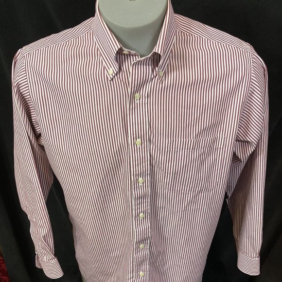 Brooks Brothers | Shirts | Brooks Brothers Dress Shirt 55 Non Iron ...